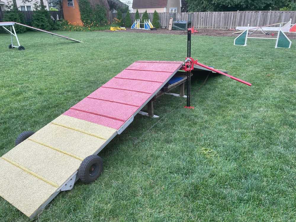 Raise/Lower Your A Frame by Yourself | AgilityNerd