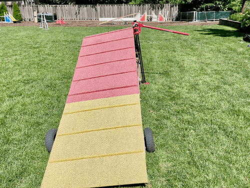 Raise/Lower Your A Frame by Yourself | AgilityNerd