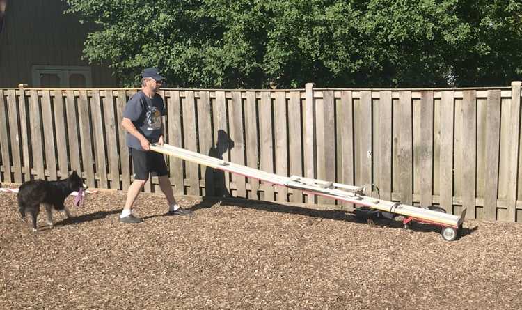 DIY Dog Agility Teeter Mover | AgilityNerd